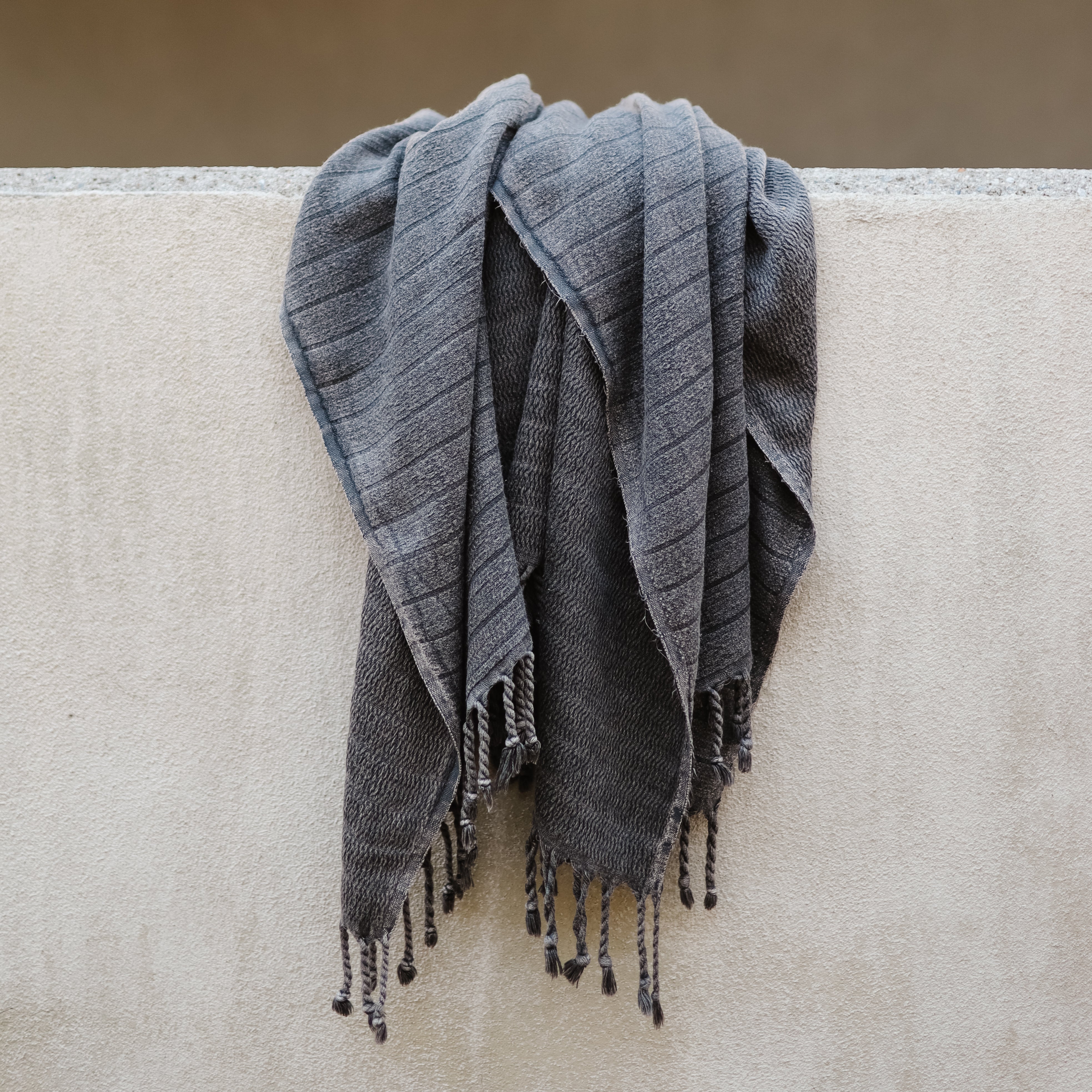 Charcoal Turkish Towel – Mae Woven